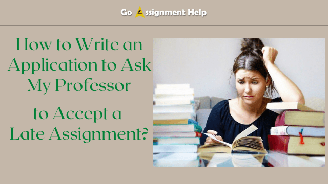 How to Write an Application to Ask My Professor to Accept a Late Assignment? | GoAssignmentHelp Blog