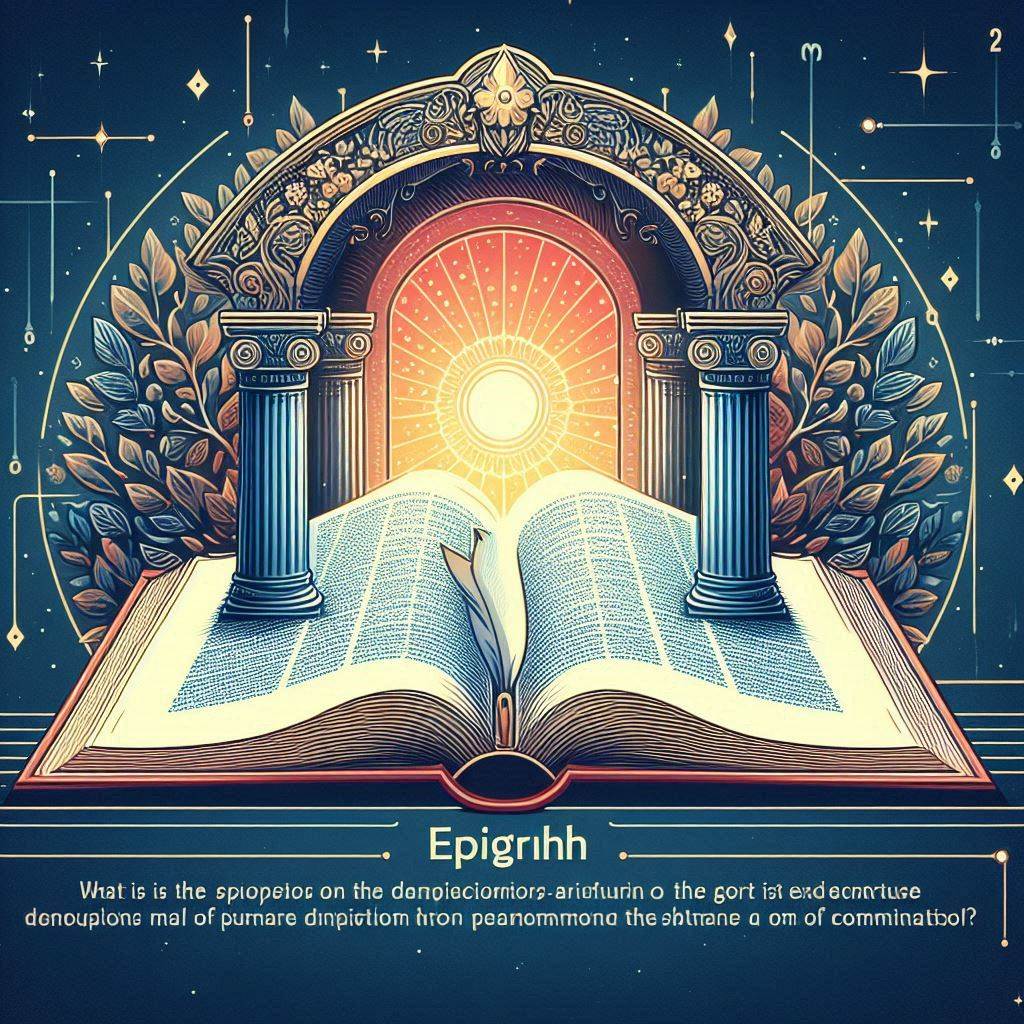 What is an Epigraph - Know the Purpose, Usage and Formats